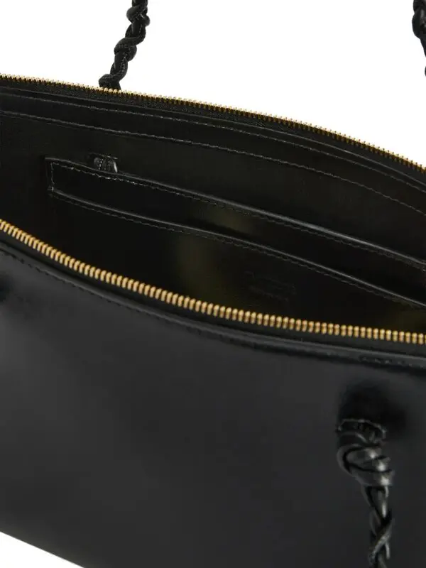 JIL SANDER Tangle Tent Shoulder Bag - Black