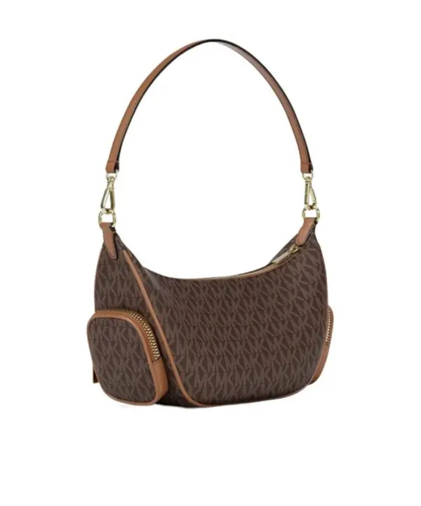 Michael Kors Merritt Small Signature Logo Convertible Shoulder Bag