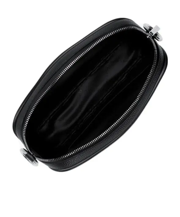 Michael Kors Jet Set Large Pebbled Leather Camera Crossbody Bag