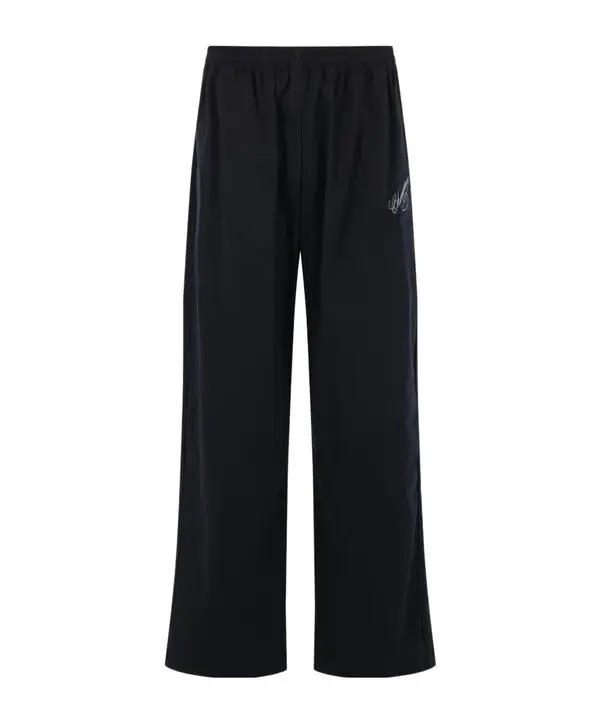 WILLY CHAVARRIA Logo-embroidered Elasticated-waist Track Pants