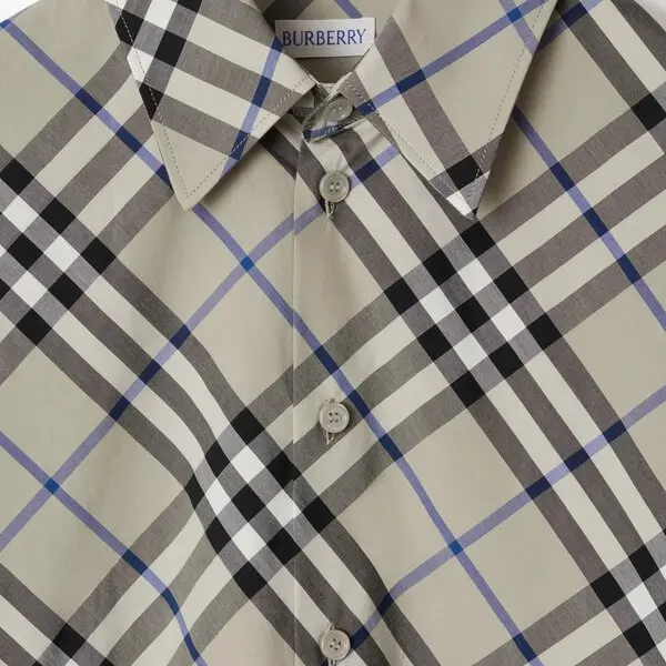 Burberry Checked Long Sleeve Shirt