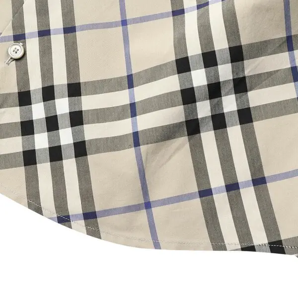 Burberry Checked Long Sleeve Shirt