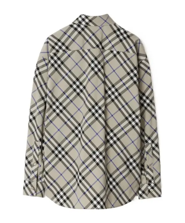 Burberry Checked Long Sleeve Shirt