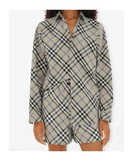 Burberry Checked Long Sleeve Shirt