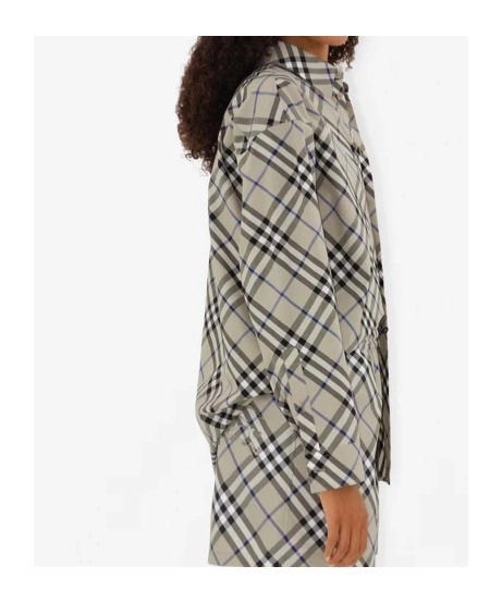 Burberry Checked Long Sleeve Shirt