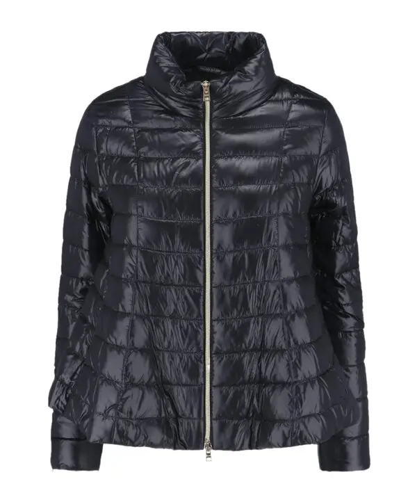 Herno Zip-up Padded Jacket With Stand-up Collar