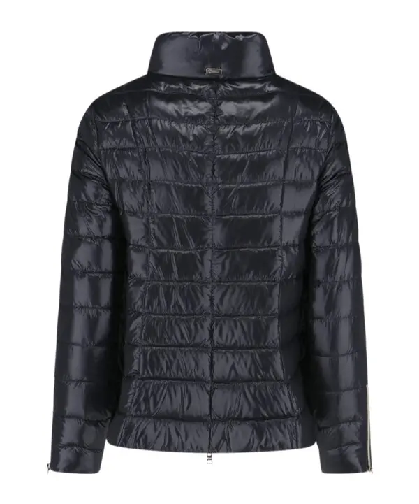 Herno Zip-up Padded Jacket With Stand-up Collar