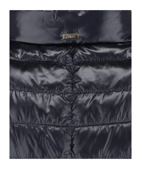 Herno Zip-up Padded Jacket With Stand-up Collar