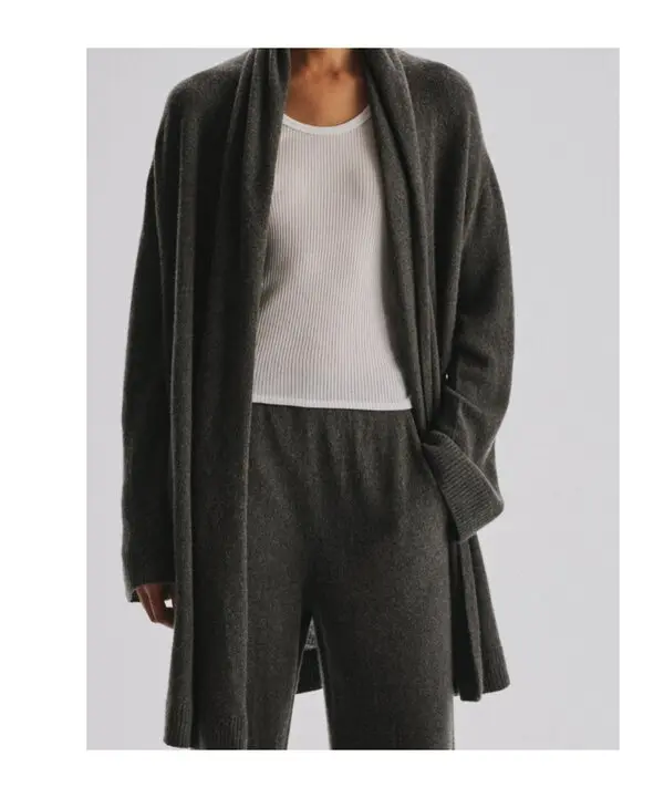 THE ROW Ovaan Cardigan - Anthracite