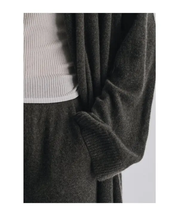 THE ROW Ovaan Cardigan - Anthracite