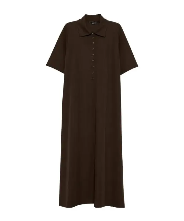 Seventy Buttoned Maxi Shirt Dress