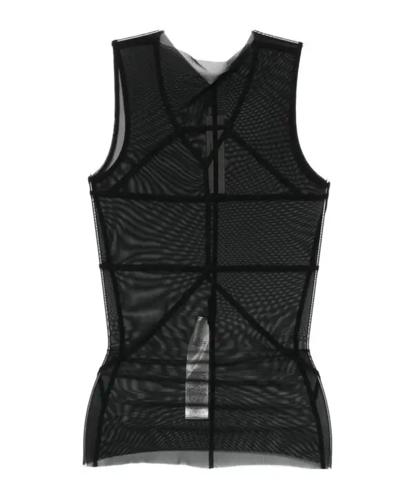 Rick Owens Sleeveless Sheer Crewneck Top