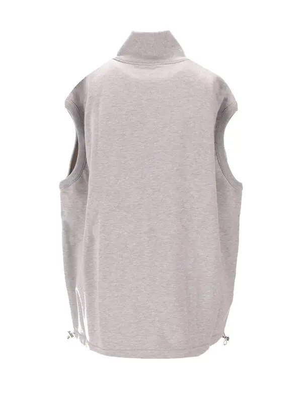 Miu Miu Zip-up Drawstring Gilet