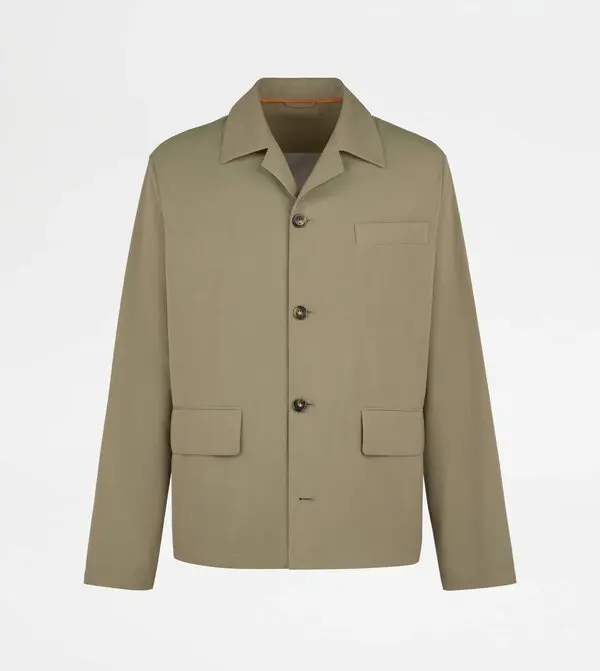 TOD'S Overshirt In Silk