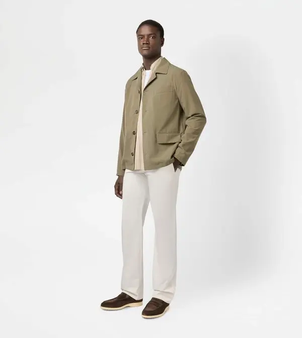 TOD'S Overshirt In Silk