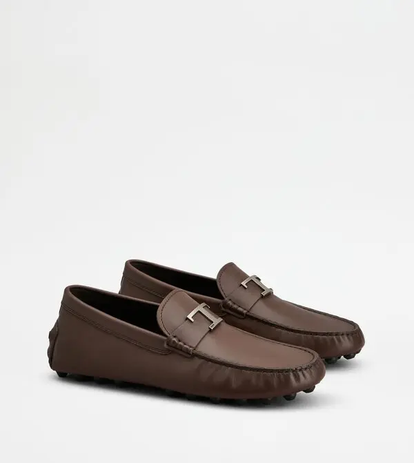 TOD'S Timeless Gommino Bubble Loafers In Leather