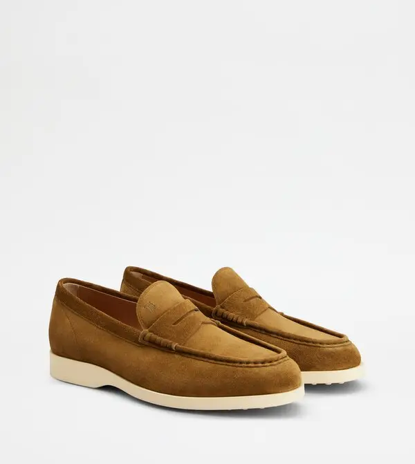 TOD'S Suede Loafers