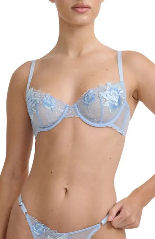 KAT THE LABEL Belle Underwire Bra - Ice