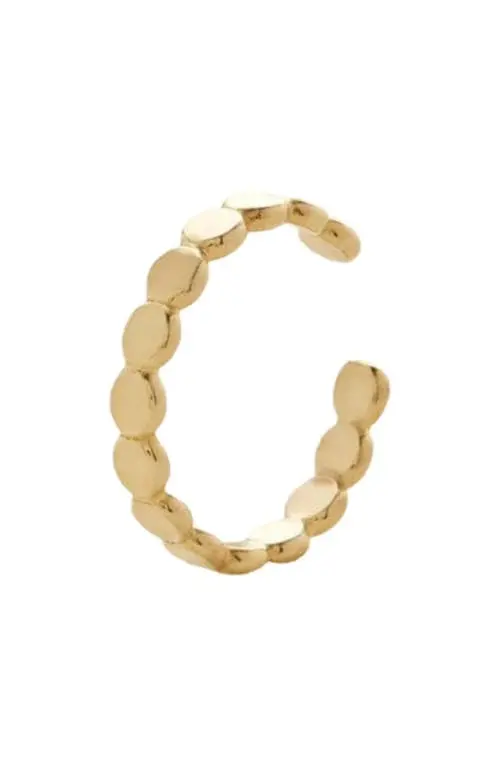 MADE BY MARY Poppy Ear Cuff Single - Gold Filled