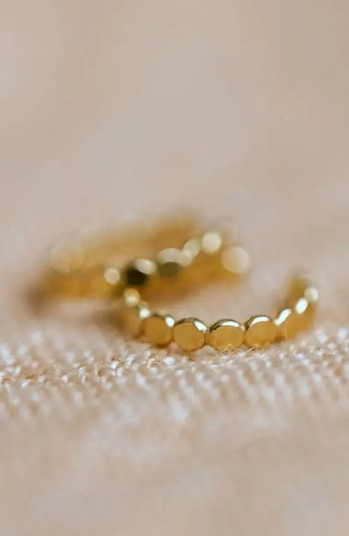 MADE BY MARY Poppy Ear Cuff Single - Silver