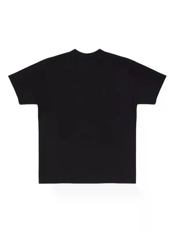 COUNTY OF MILAN Eclipse Cross-print Cotton T-shirt