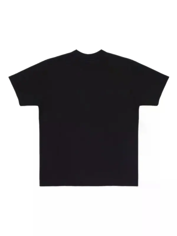 COUNTY OF MILAN Eclipse Cross-print Cotton T-shirt