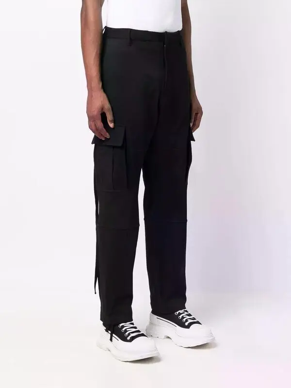 COUNTY OF MILAN Cargo Track Pants With Cross Motif