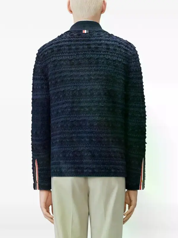 Thom Browne 4-bar Tweed Utility Shirt Jacket
