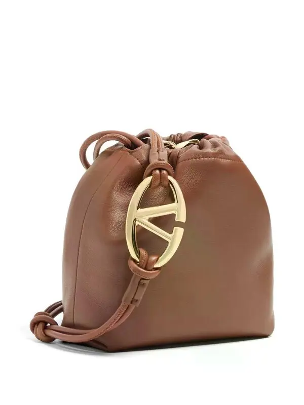 Valentino Garavani Mini Vlogo Pouf Pouch In Nappa Leather
