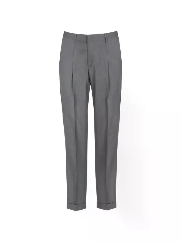 BRIGLIA 1949 Pleated Turn-up Trousers