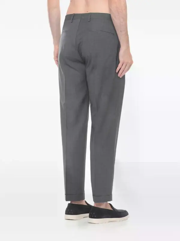 BRIGLIA 1949 Pleated Turn-up Trousers