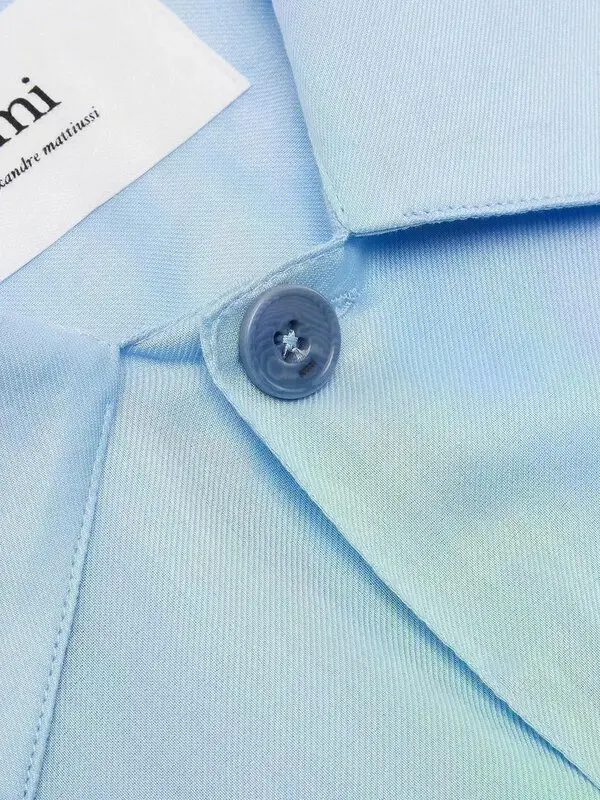 AMI Paris Front Pocket Short Sleeve Shirt