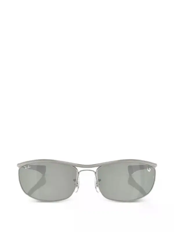 Ray-ban Olympian I Deluxe Square-frame Sunglasses - Silver