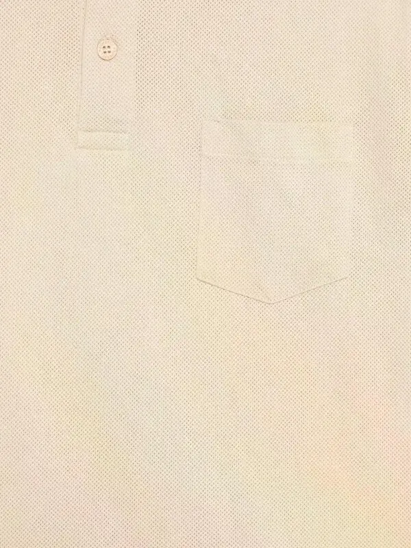 Sunspel Patch-pocket Polo Shirt - Neutrals