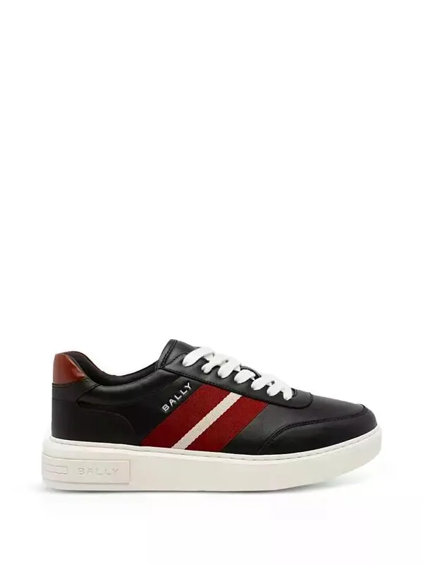 Bally Ribbon Leather Sneakers