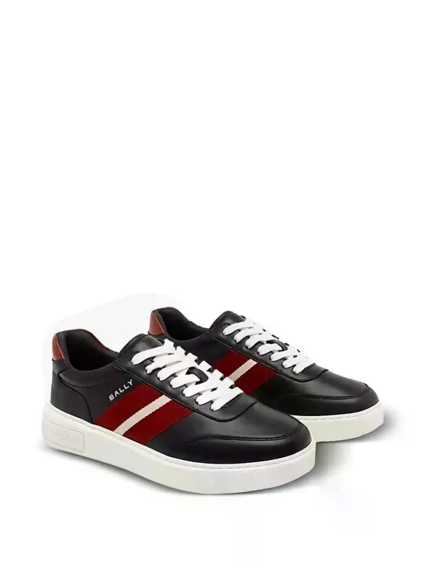 Bally Ribbon Leather Sneakers