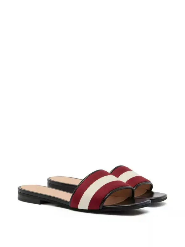 Bally Ribbon Flat Sandals