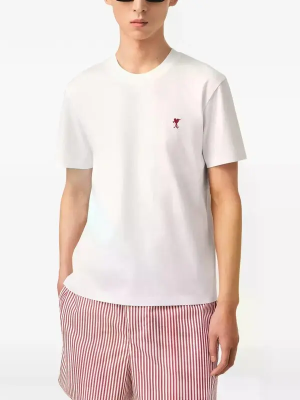 AMI Paris Cotton T-shirt - White