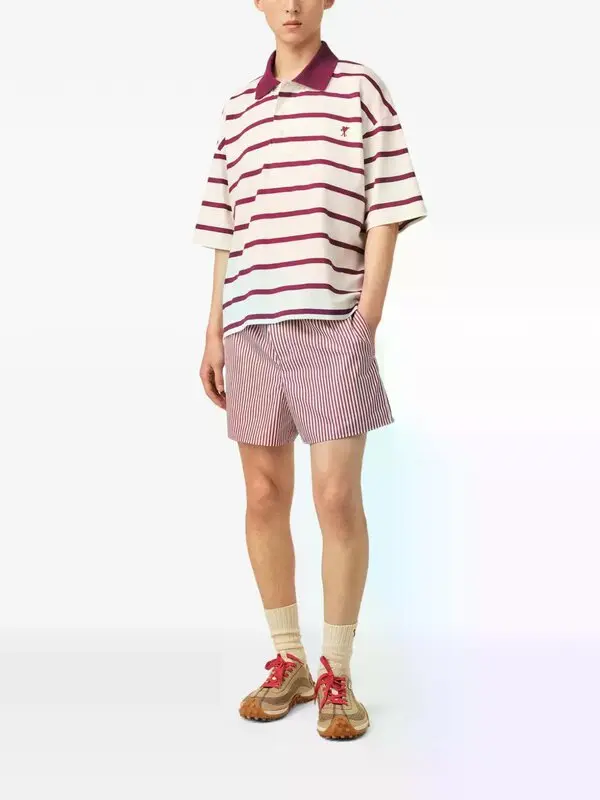 AMI Paris Cotton Arrow Polo