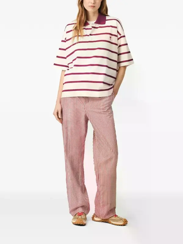 AMI Paris Cotton Arrow Polo