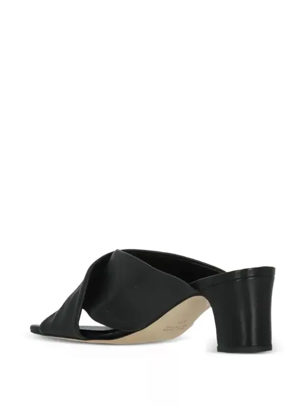 JULIE DEE Crossover Strap Sandals
