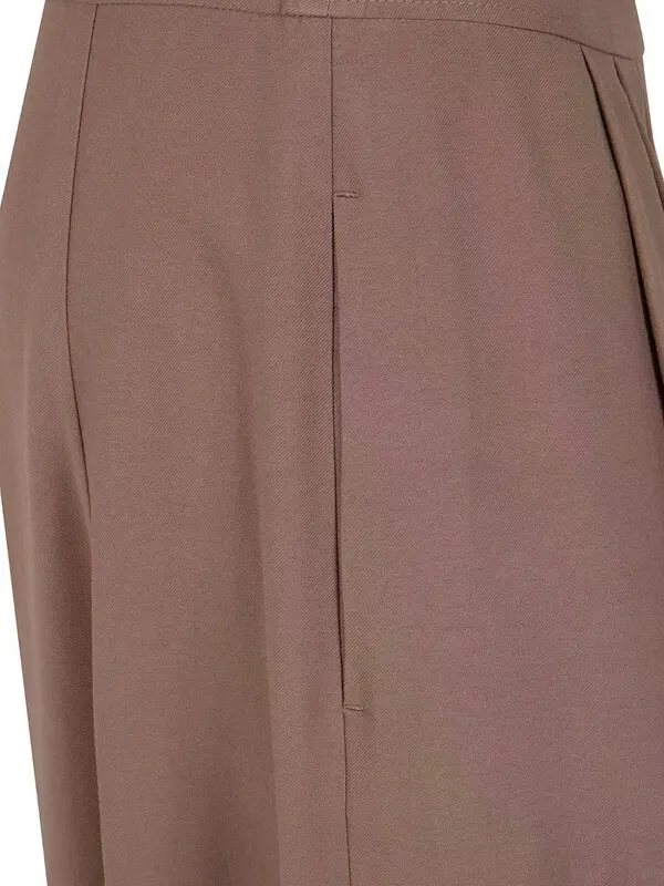 Seventy Wide-pleated Midi Skirt