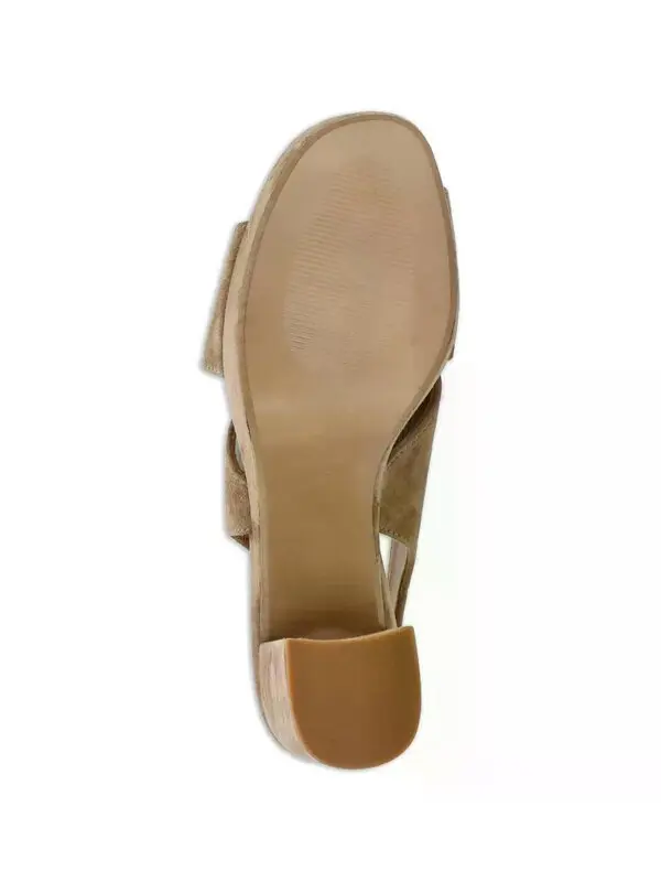 JULIE DEE Suede Heeled Sandals