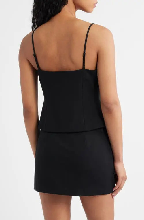 Rag & Bone Irina Square Neck Button-up Top