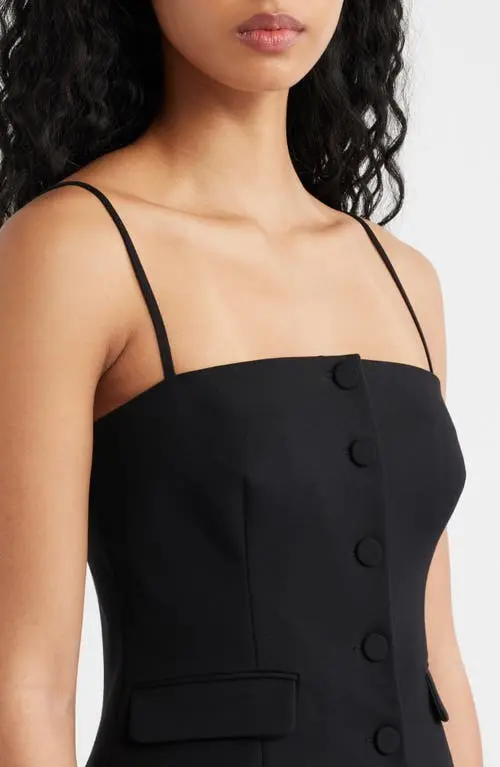 Rag & Bone Irina Square Neck Button-up Top