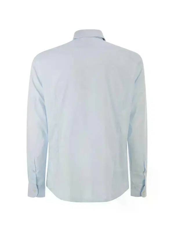 MC2 SAINT BARTH Embroidered-logo Shirt - Blue