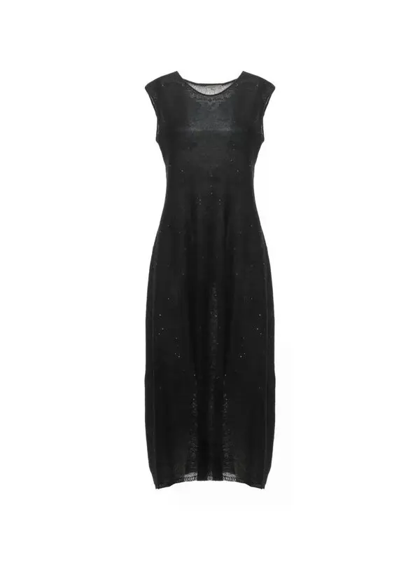 Antonelli Firenze Sleeveless Sequin Embellished Midi Dress
