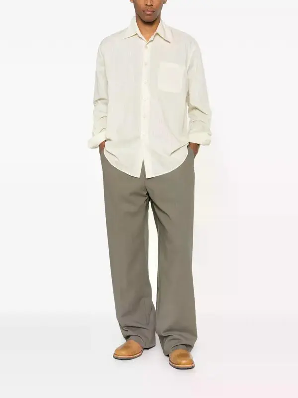 Our Legacy Above Pinstriped Shirt