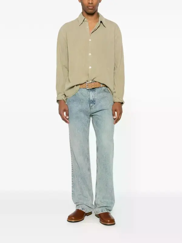 Our Legacy Beyond Crinkled-finish Shirt
