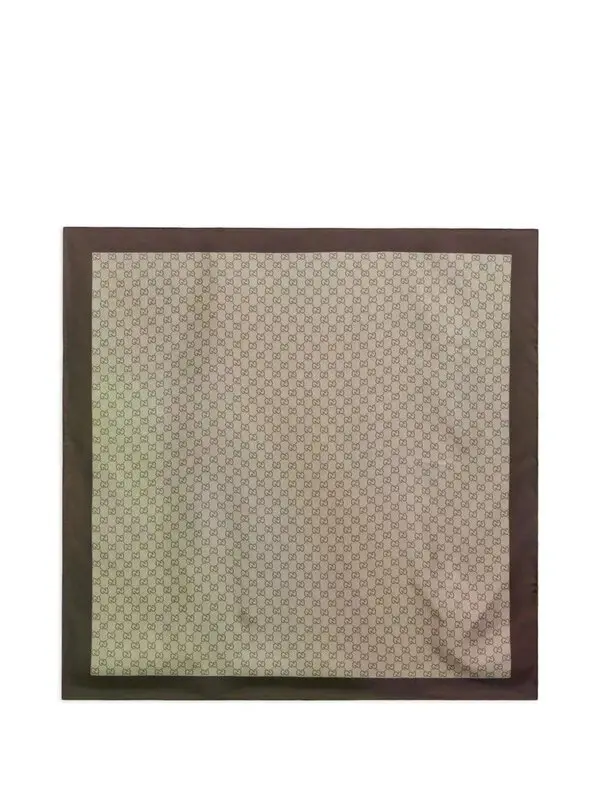 Gucci Gg-print Scarf - Neutrals